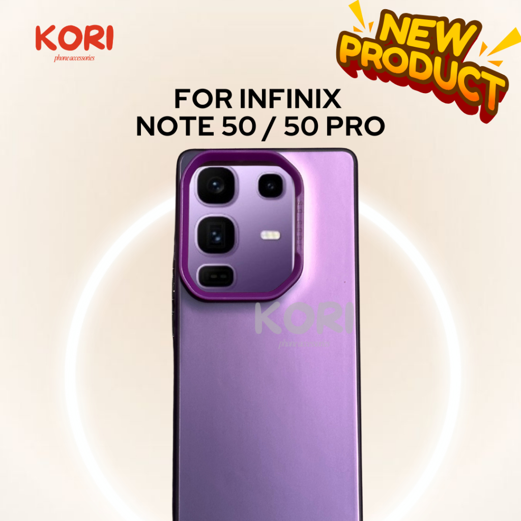 เคสสําหรับ INFINIX NOTE 50 / 50 PRO Soft Case Luxury Matte Plate ฝาครอบ ...