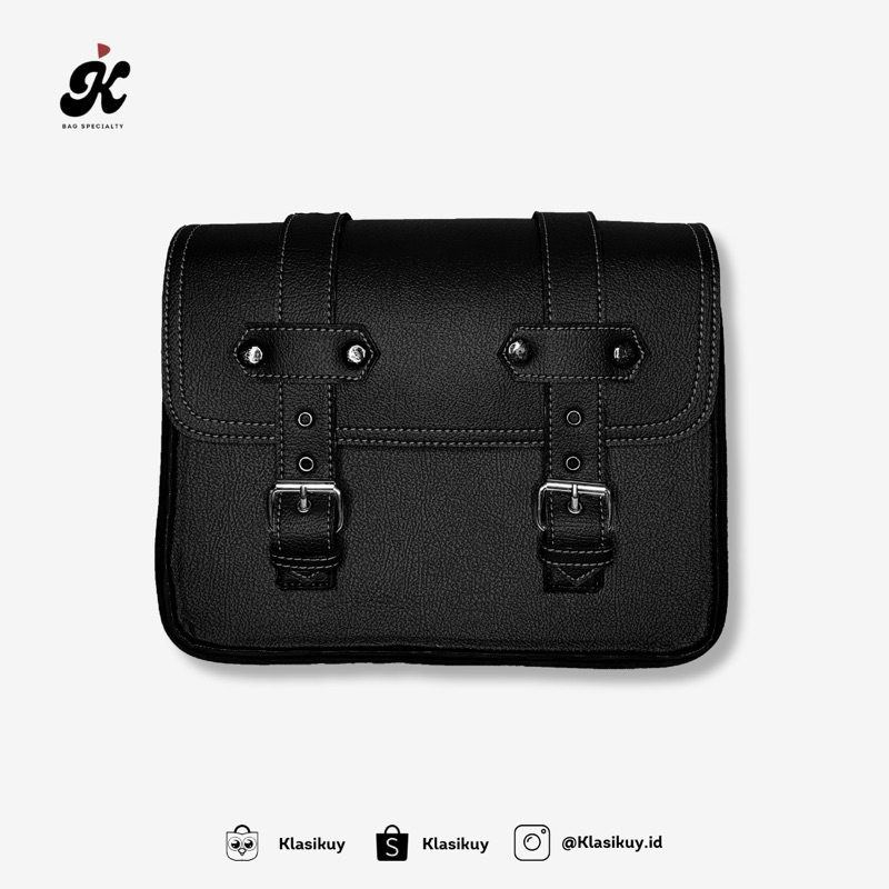KLASIKUY - รุ่น 07 : Tas Motor Side Bag Classic Custom Japstyle ...