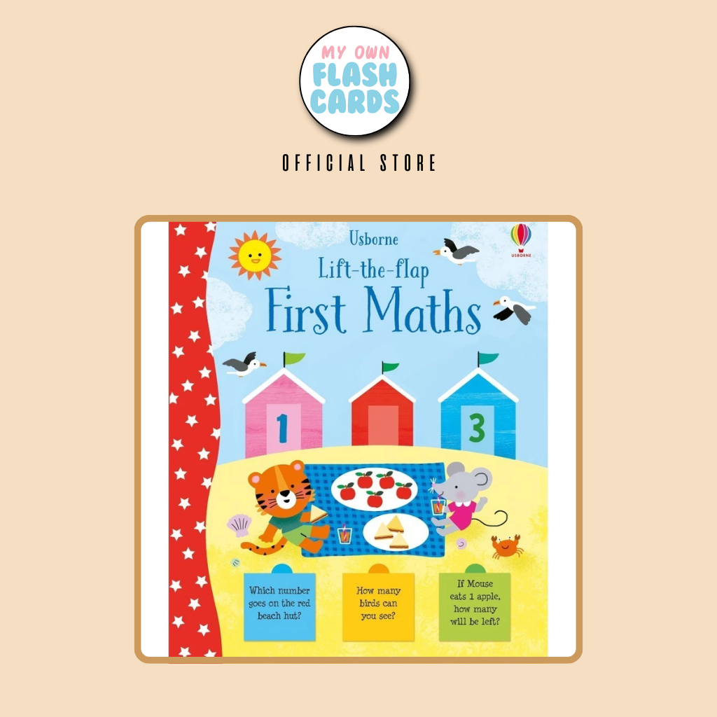 Lift The Flap First Maths - หนังสือนําเข้าการศึกษานําเข้า | Shopee Thailand