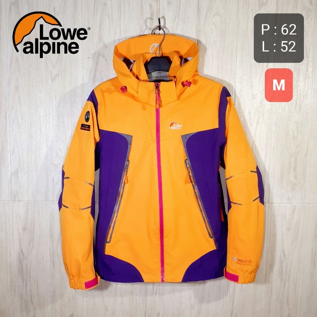 Goretex LOWE ALPINE Hardshell eVent 3 ชั้นแจ็คเก็ตเดินป่ากลางแจ้ง ...