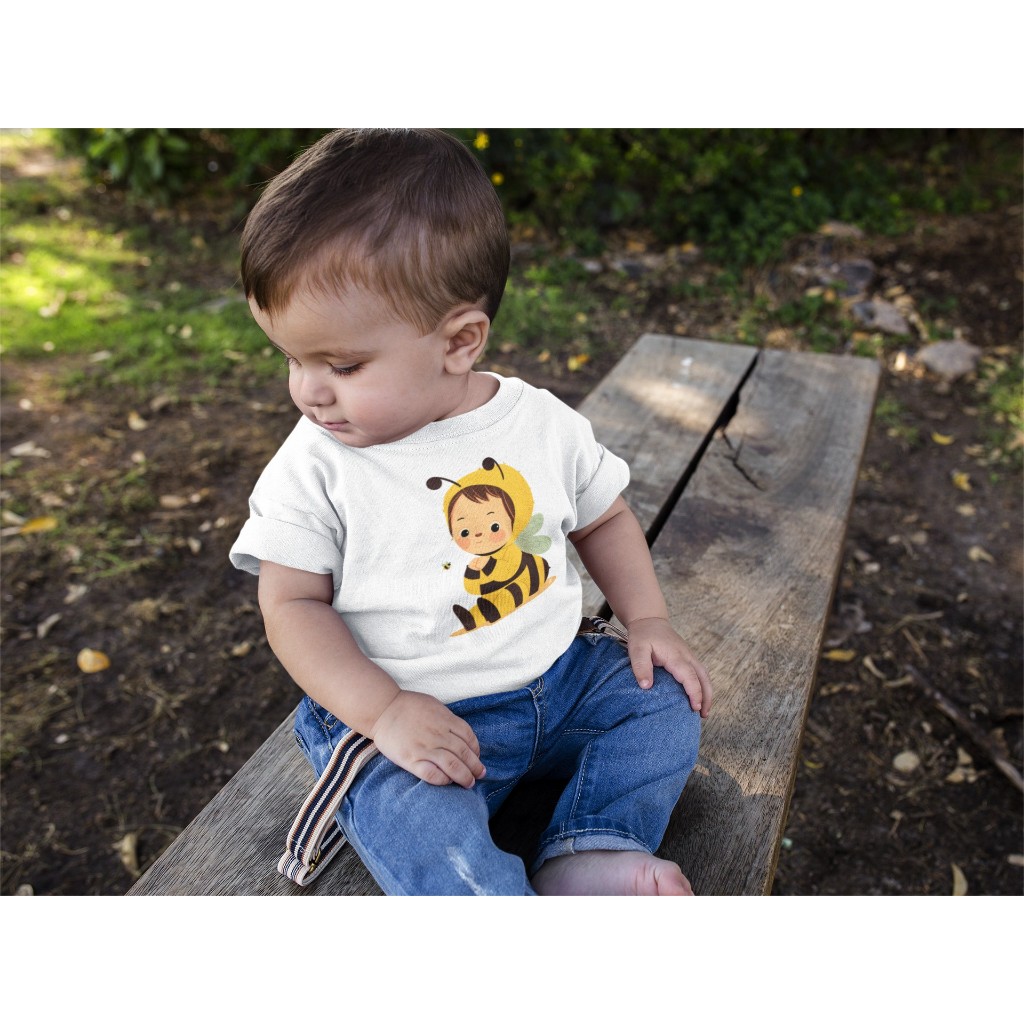 Kole Kole - เสื้อยืดเด็ก อายุ 1 - 12 ปี BABY BEE | Shopee Thailand