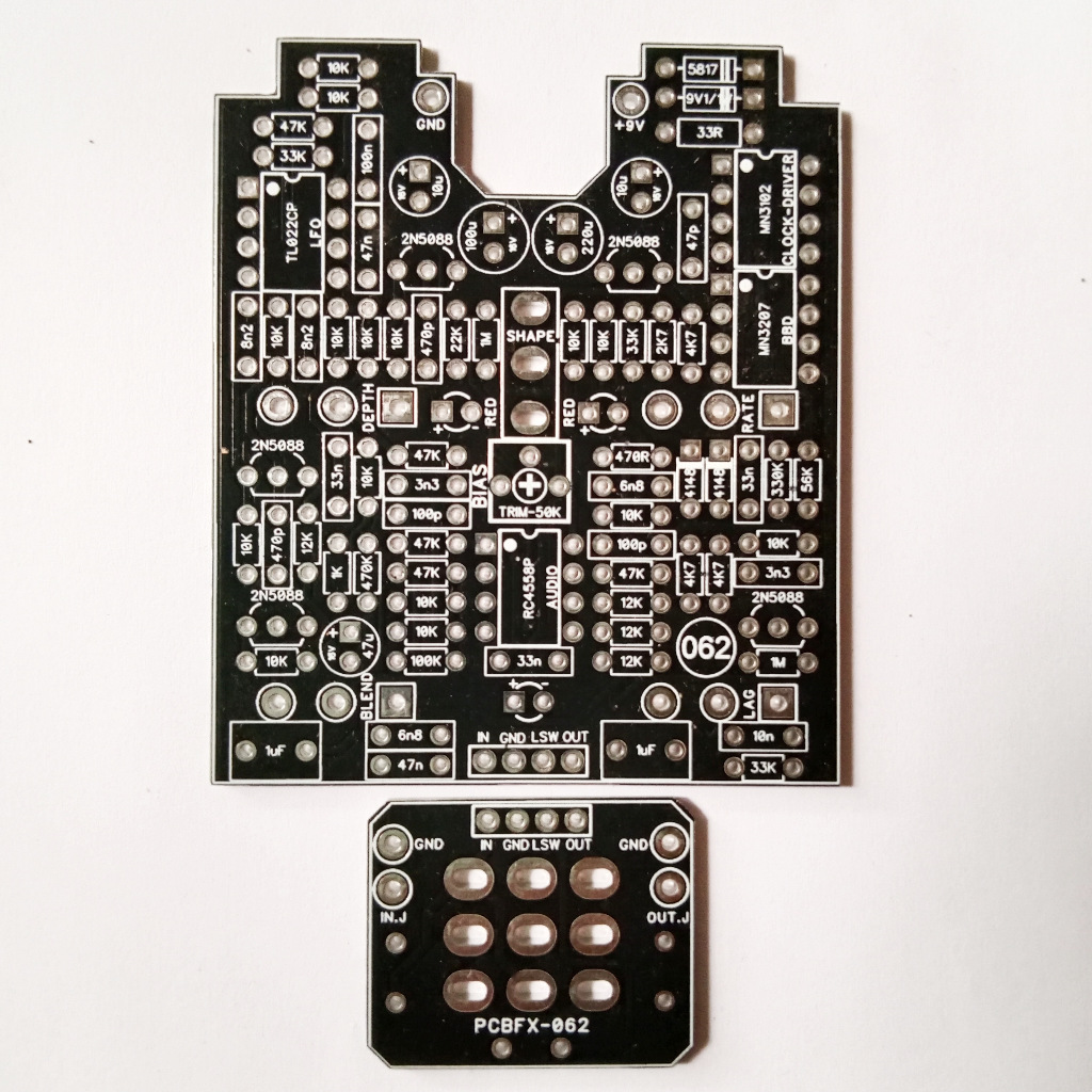 T-Audio PCBFX-062 ตาม Walrus Audio Julia Analog Chorus Vibrato Pedal ...