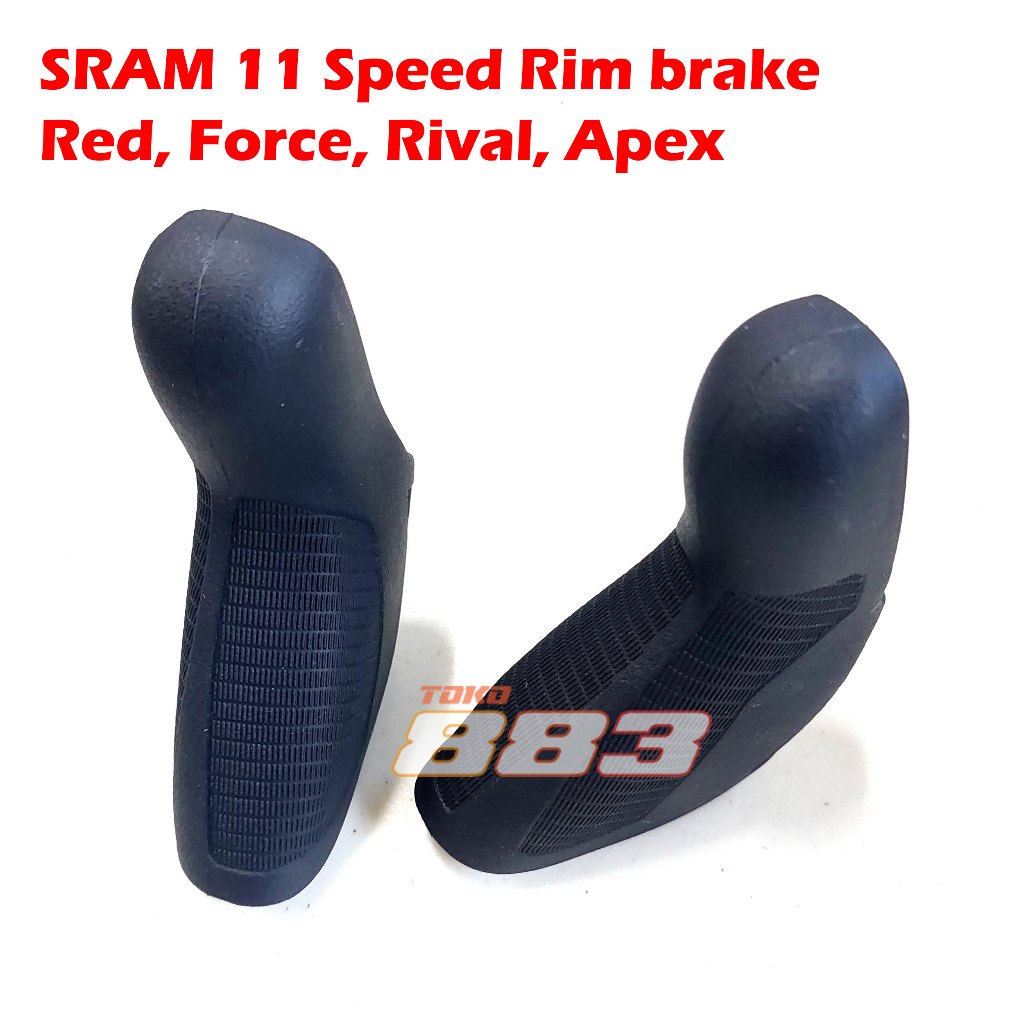 ฝาครอบยาง Hood Shifter Brifter SRAM 11Speed Force Apex Red Rim เบรค ...