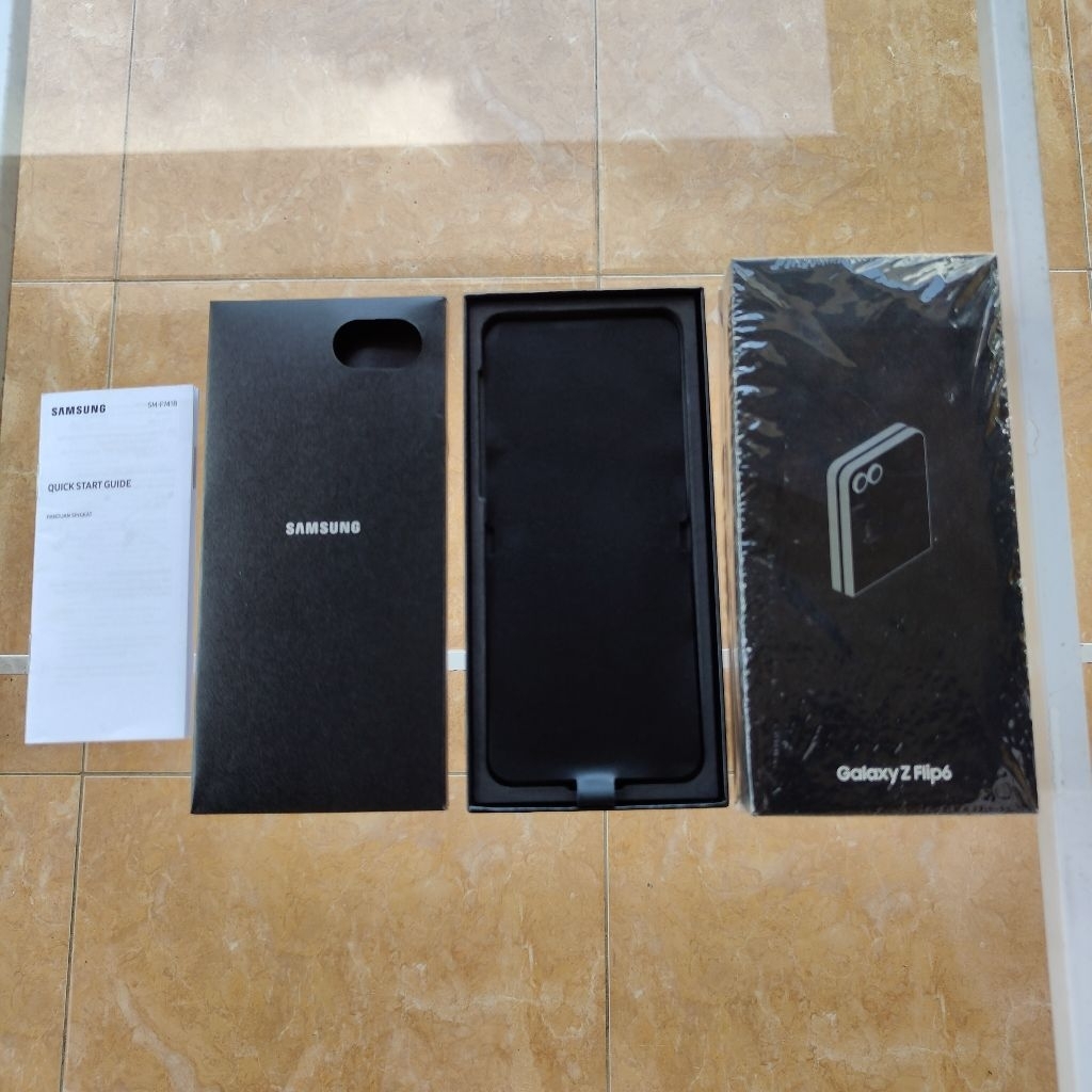 Samsung Galaxy Z FLIP 6 Silver Shadow Official Sein Original Copotan ...
