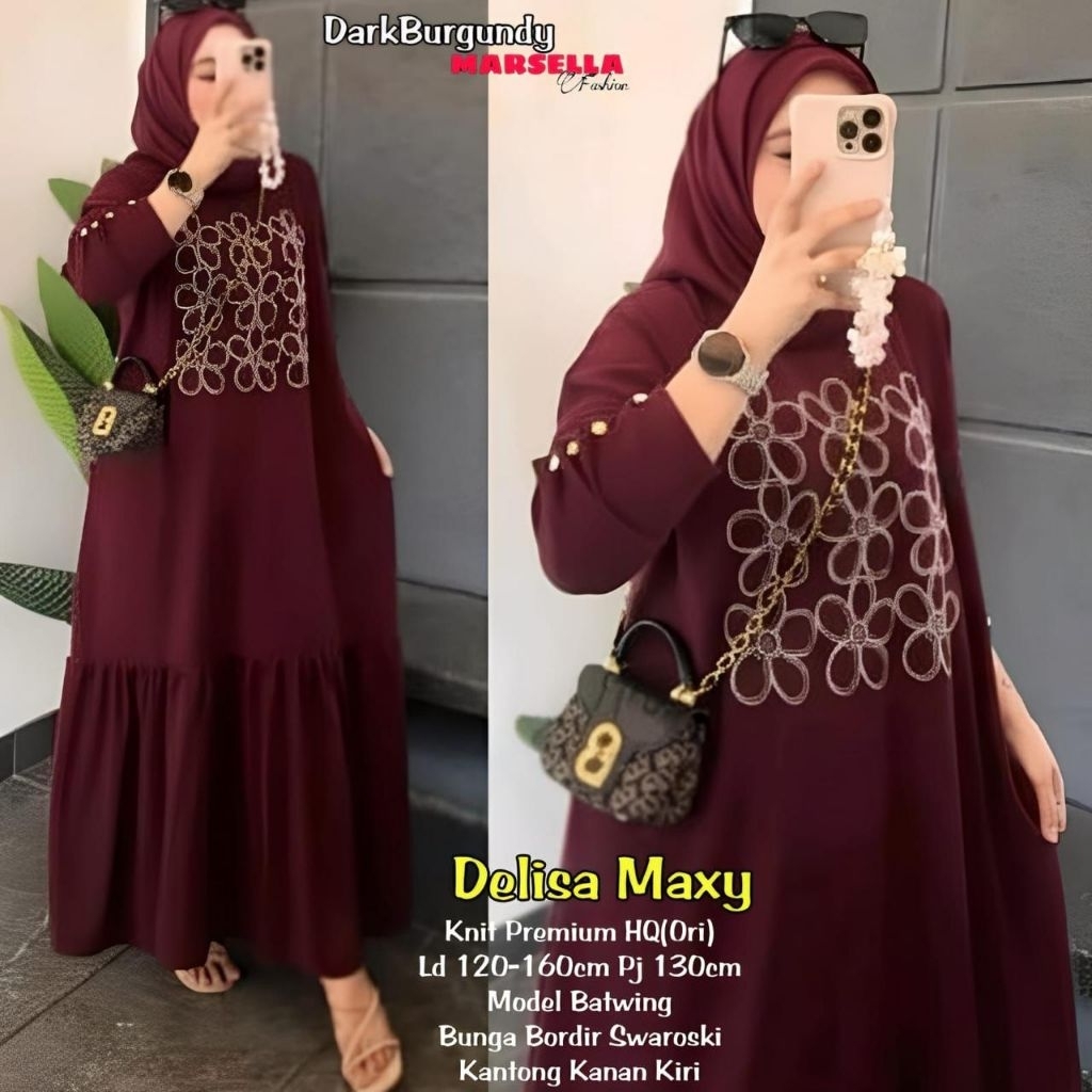 Delisa Maxy Knit Premium เสื้อผ้าผู้หญิง ปักลายใหม่ Original By ...