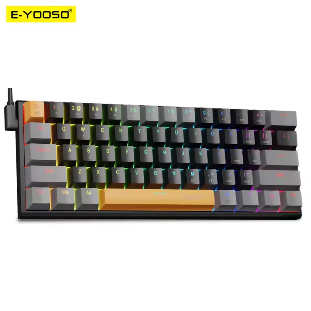 E-YOSO Z11 RGB 60% Mini Hotswap Mechanical Gaming Keyboard | Shopee ...