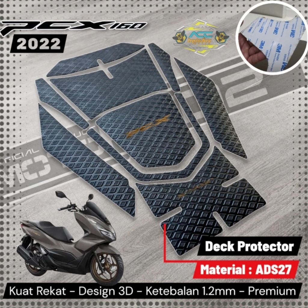 PCX 160 2020 - 2024 Tankpad สติกเกอร์วัสดุยางพรีเมี่ยม 3M กาวเดิม Pcx ...