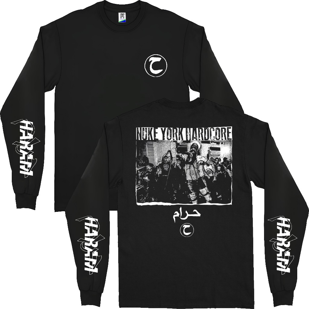 เสื้อยืด LONG SLEEVE HARAM - NUKE YORK HARDCORE | แท็ก Merchcons ...