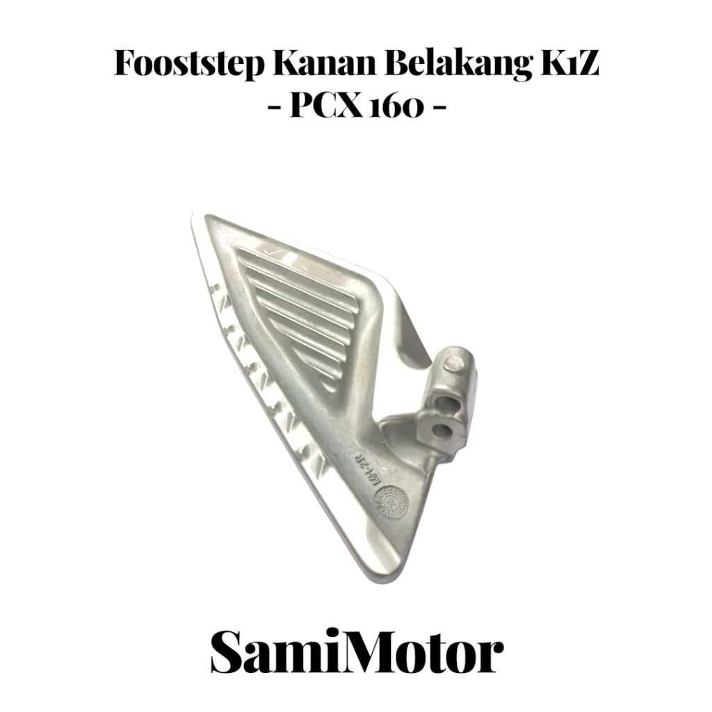 Footstep สเต็ปเท้าหลัง พักเท้าขวา PCX 160 K1Z | Shopee Thailand