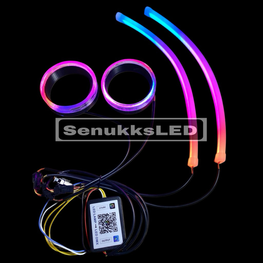 WRGB LED EYEBROW LIGHT (รุ่น THE-SPOT) 30 60 ซม. ยินดีต้อนรับ + RGB ...