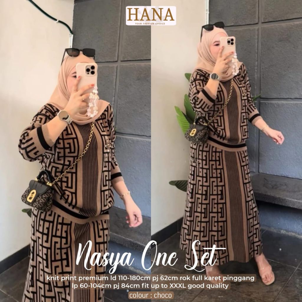 NASYA ONESET / MANORA MELANI NUNA ONE SET SKIRT BY HANA // BEAUTIFUL ...