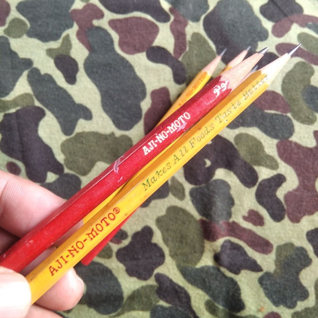 ดินสอวินเทจ Jaman Oshin ของที่ระลึก Ajinomoto Old Brand Vintage Pencil ...