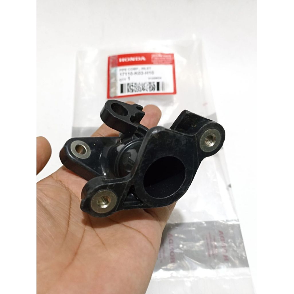 HONDA REVO FI BLADE NEW INJECTION MANIFOLD CARBURETOR INLET PIPE (K03 ...