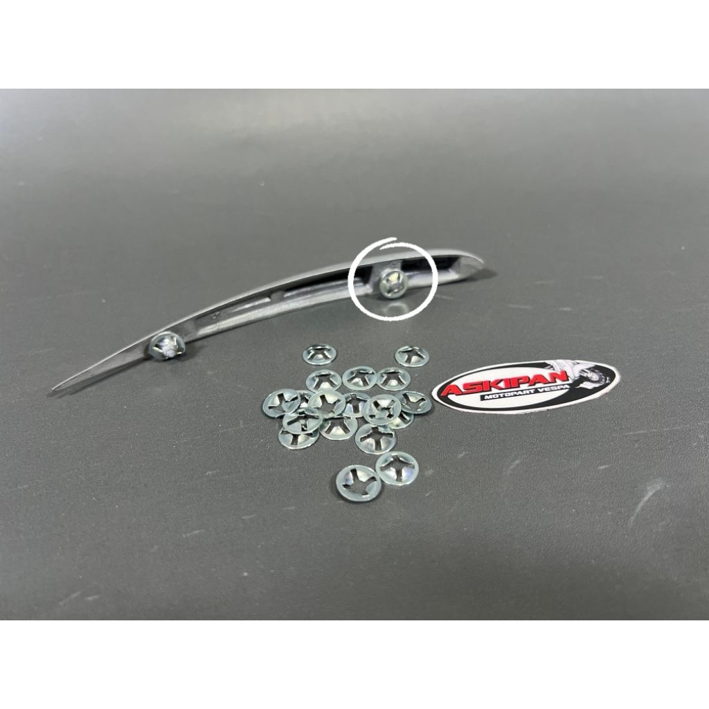 คลิปหนีบปุ่มกุญแจสําหรับ vespa vbb super sprint px ฯลฯ รายละเอียดดี ...