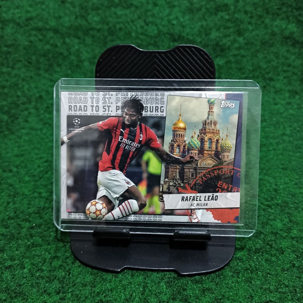 ROAEL LEAO AC MILAN TOPPS UCL 21/22 การ์ดบอล | Shopee Thailand