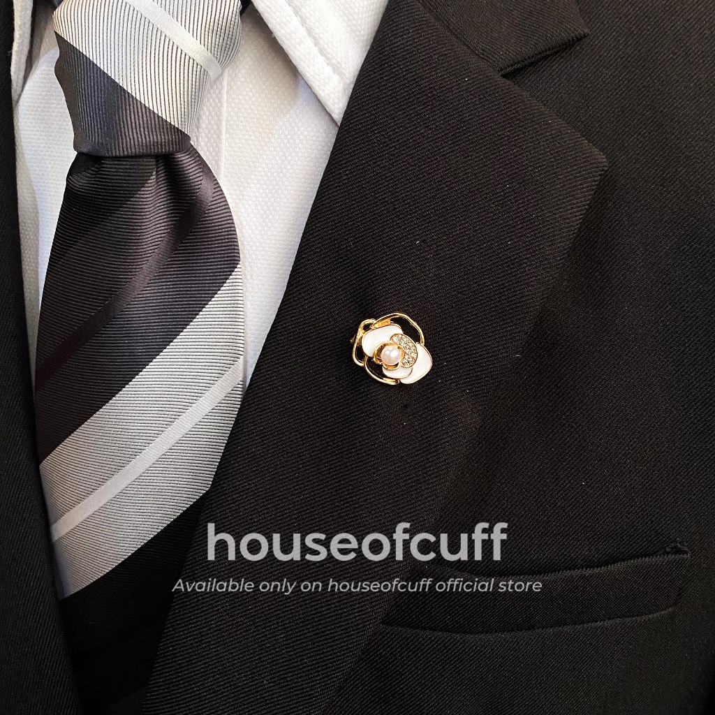Houseofcuff เข็มกลัดเข็มกลัดเข็มกลัดสําหรับสูท Stab C006 | Shopee Thailand