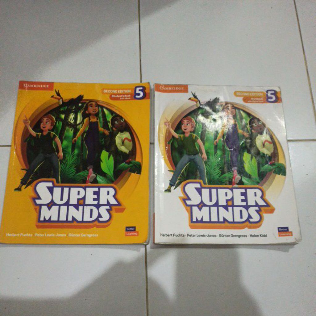 CAMBRIDGE SUPER MINDS SECOND EDITION 5, S BOOK พร้อม EBOOK, เวิร์คบุ๊ค ...