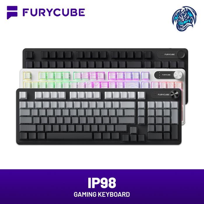 Furycube IP98 / IP-98 คีย์บอร์ดเกมมิ่งเมมเบรน | Shopee Thailand