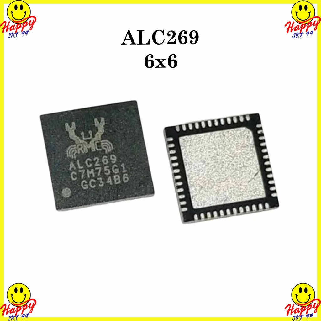 IC SOUND ALC269 SMALL 6X6 6X6mm ALC 269 SMALL REALTEK | Shopee Thailand