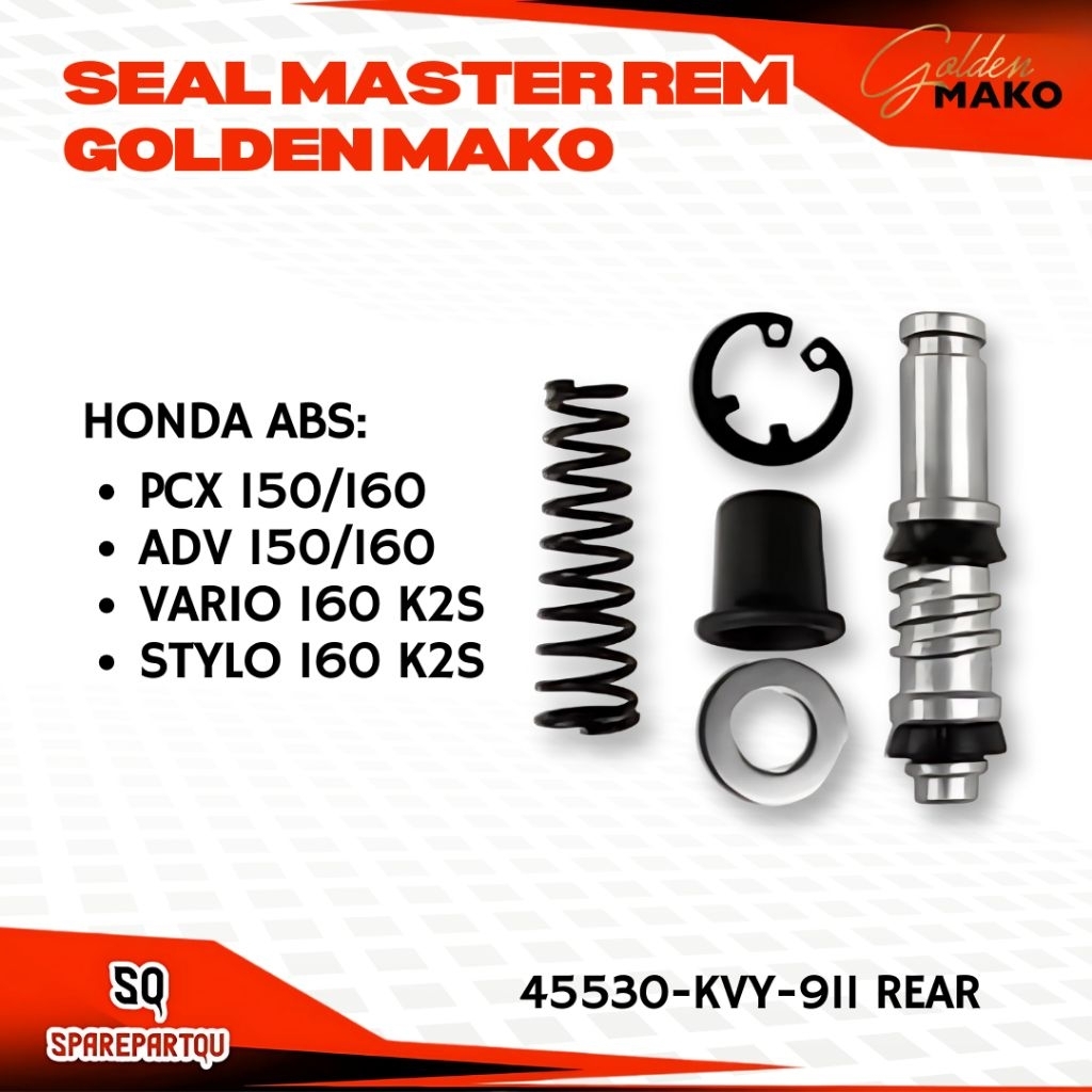 เบรคหลัง Master Seal Vario 160 PCX 150 160 ADV 150 160 Stylo ABS GOLDEN ...