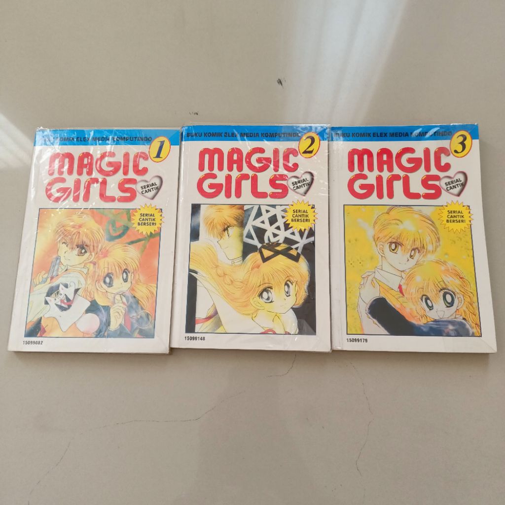 การ์ตูนโรงเรียนเก่า elex media Magic Girls series 1-3 Mika Kawamura ...