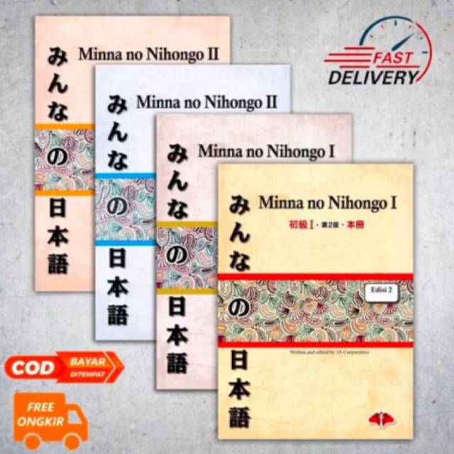 MINNA NO NIHONGO EDITION I AND II LANGUAGE พร้อมเจ้าของของคุณ | Shopee ...
