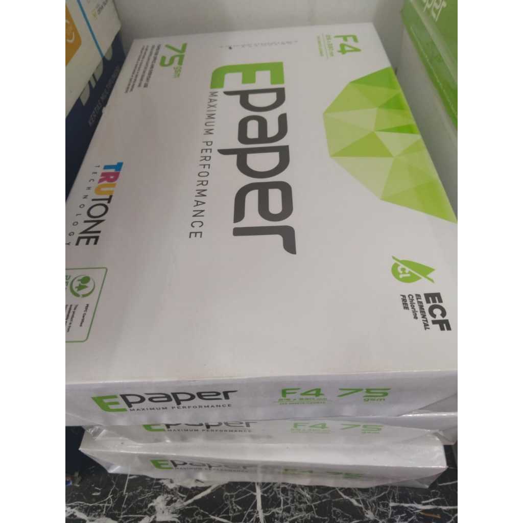 HVS Epaper F4 75 GSM 1 Ream Paper / กระดาษขนาด F4 / กระดาษสําเนาภาพ ...