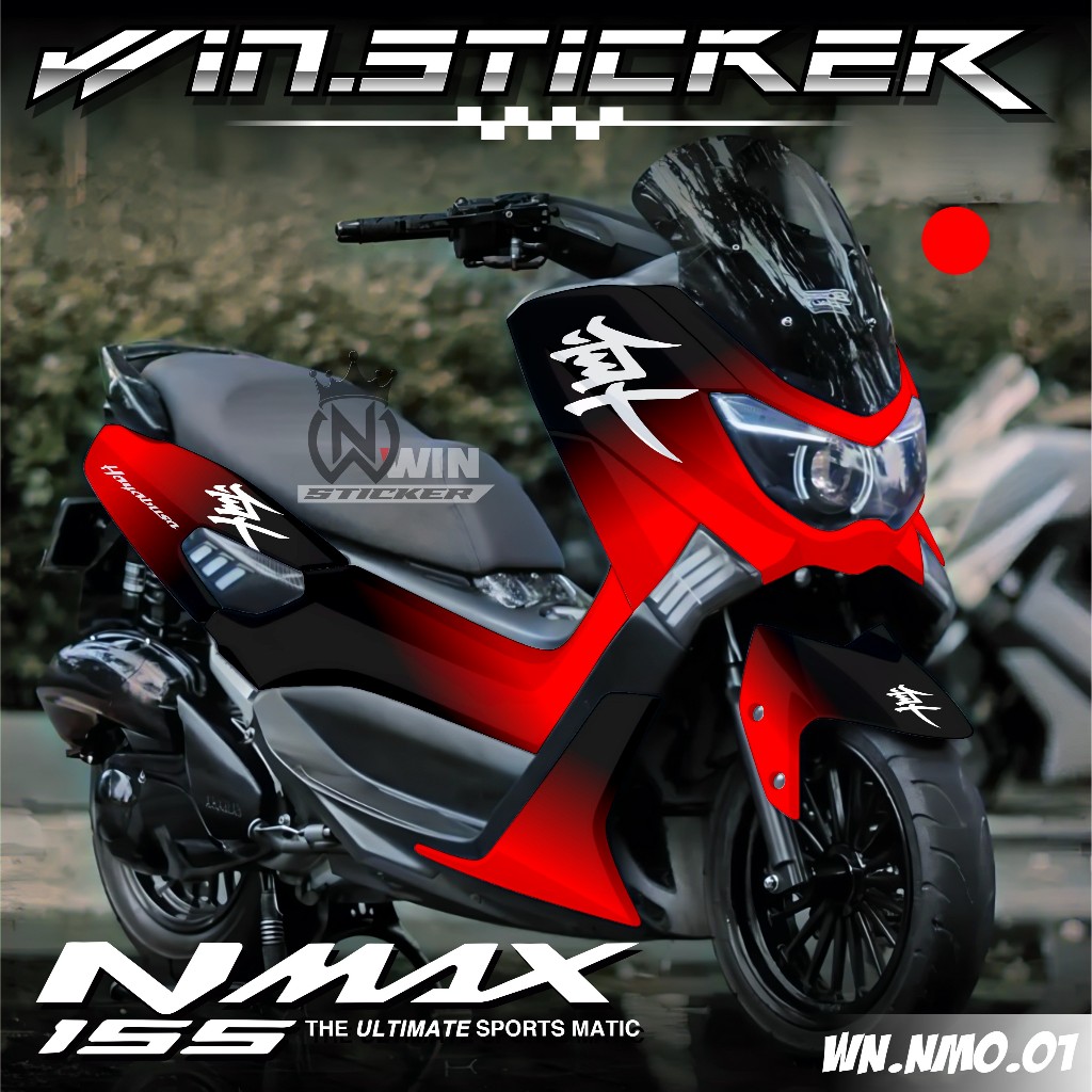 สติ๊กเกอร์รูปลอก Nmax Old Fullbody 2015 2016 2017 2018 2019 ...