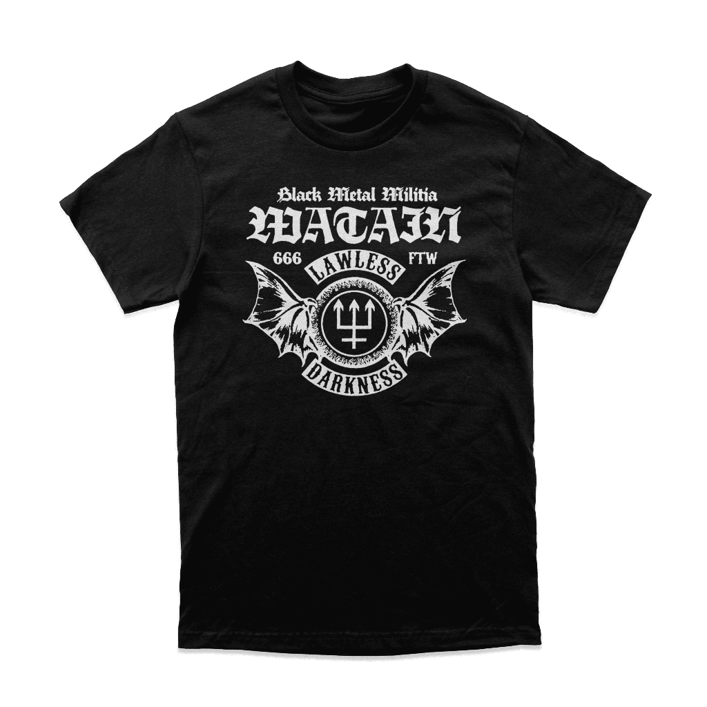 เสื้อยืดวงร็อค Waliin Black Metal "Lawless Darkness" สินค้า | Shopee ...