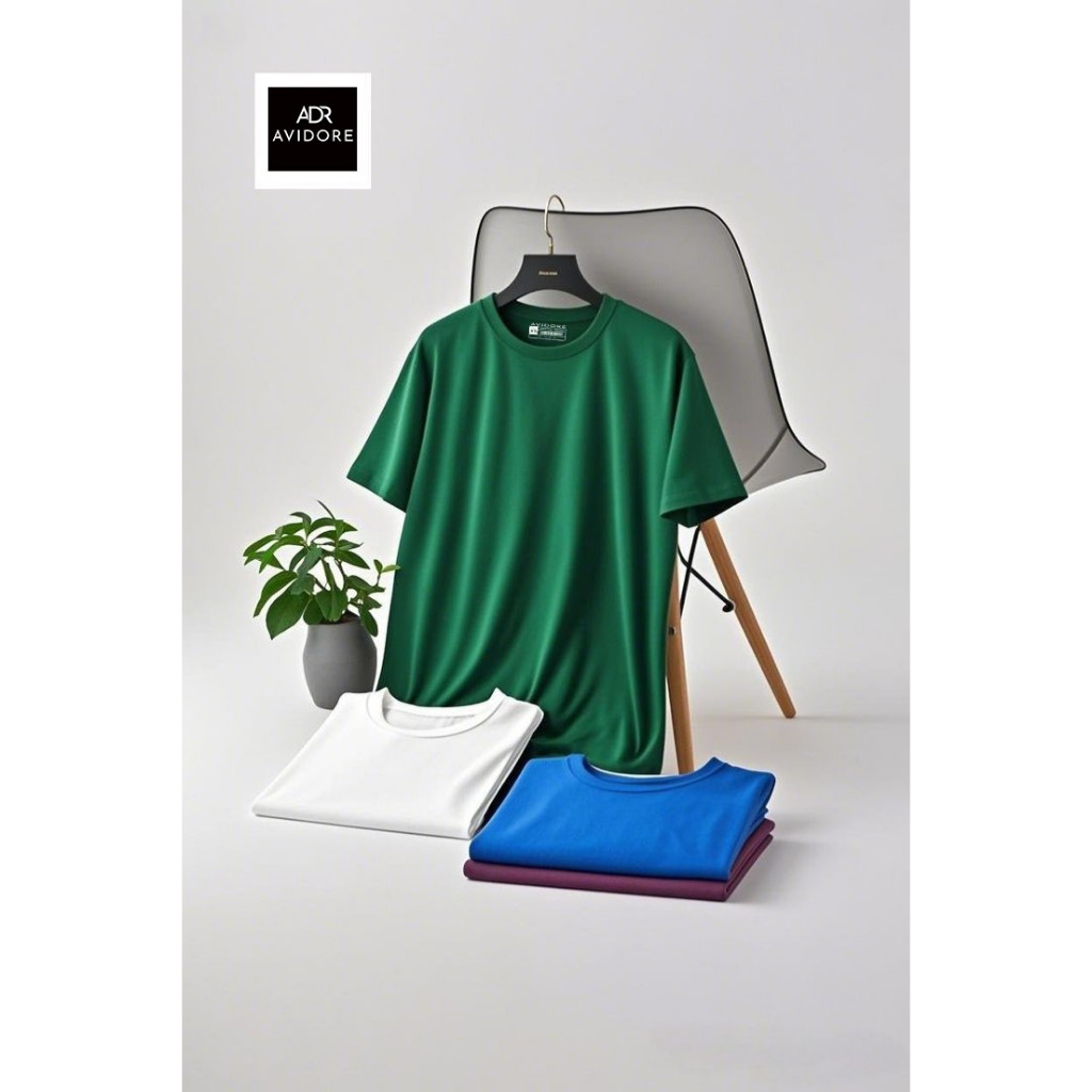 AVIDORE - เสื้อยืด PLAIN SHORT เสื้อยืดผ้าฝ้าย 30s ขวด - unisex ...