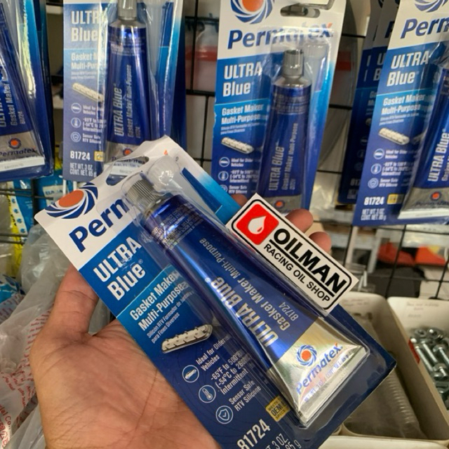 PERMATEX ULTRABLUE ORIGINAL GLUE BLUE GLUE RACING BLOCK GLUE ORIGINAL ...