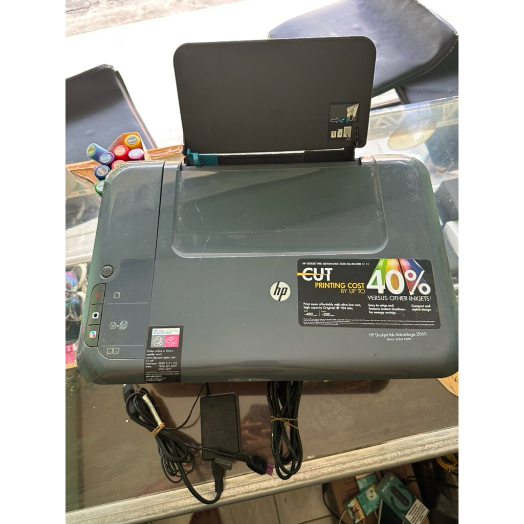 MESIN HP DESKJET INK ADVANTAGE 2060 PHOTOCOPY MACHINE PRINTER | Shopee ...