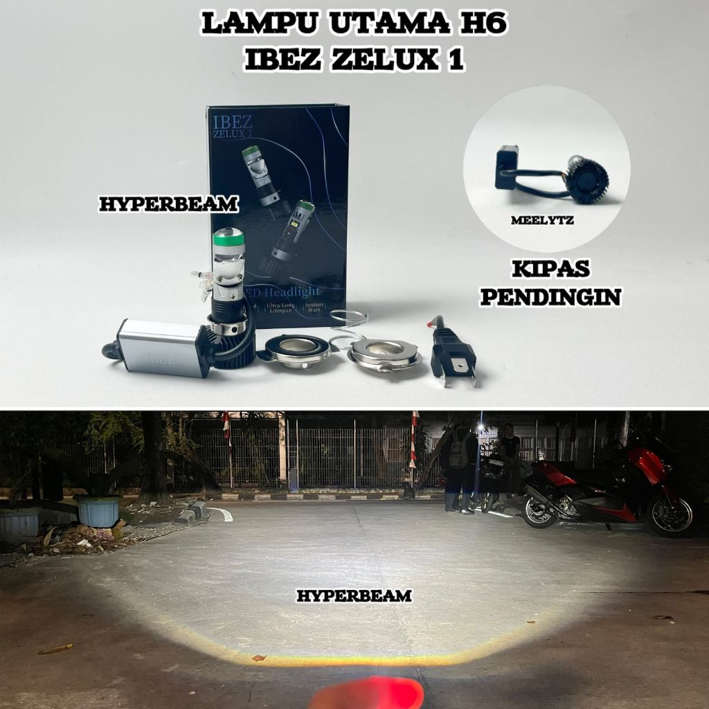IBEZ ZELUX 1 - H6 H4 H7 ไฟหน้า LED | Shopee Thailand
