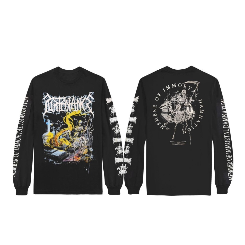 ORIGINAL แขนยาว PURTENANCE - Member of Immortal Damnation | Shopee Thailand