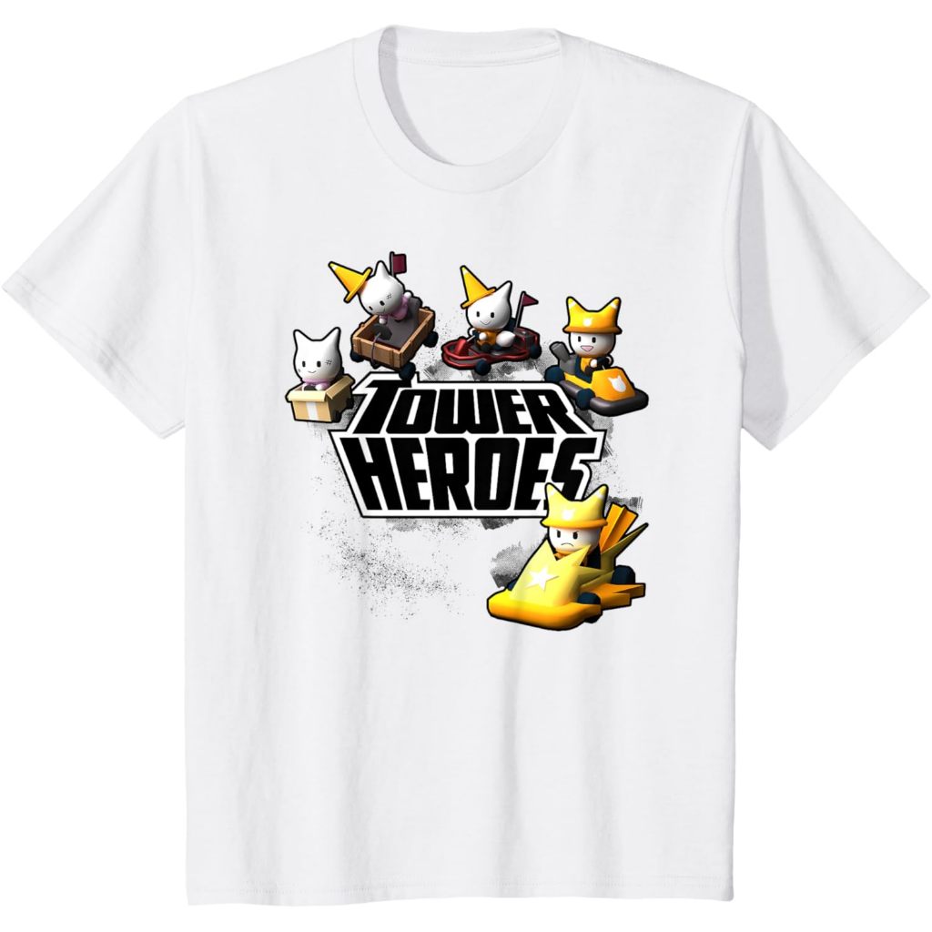 เสื้อยืด Pixel-bit Studio Tower Heroes Kart Kid | Shopee Thailand