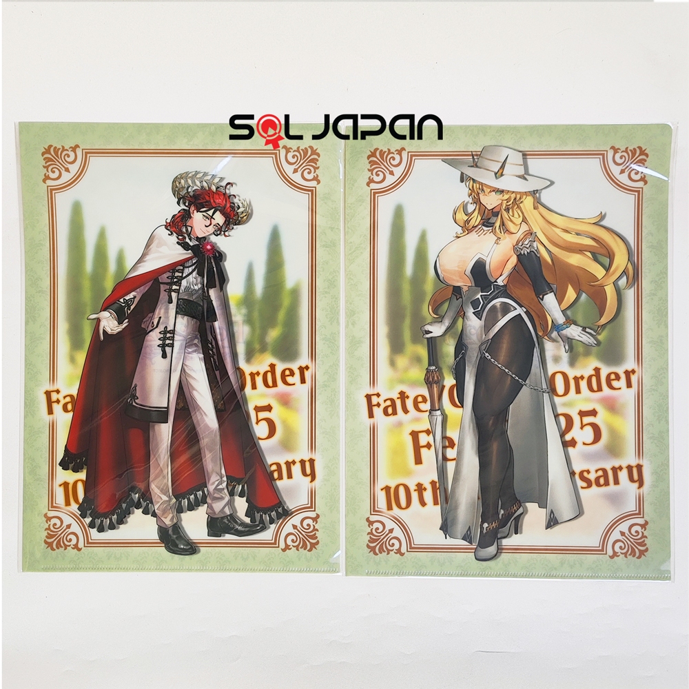 Fate Grand Order FGO ค่าธรรมเนียม 2025 Welcome Garden A4 Clearfile ...