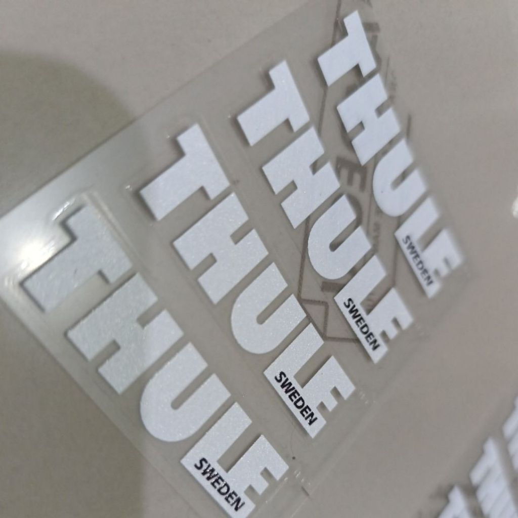 Thule Roof Rack Decal Sticker | Shopee Thailand
