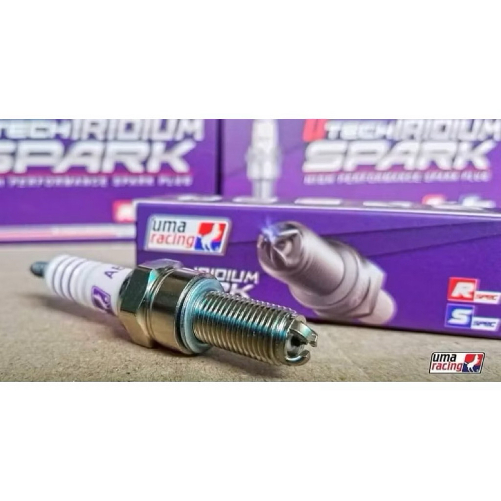 หัวเทียน Uma Racing สําหรับ CRF, R25, BEAT, VARIO, MX KING, PCX, AEROX ...