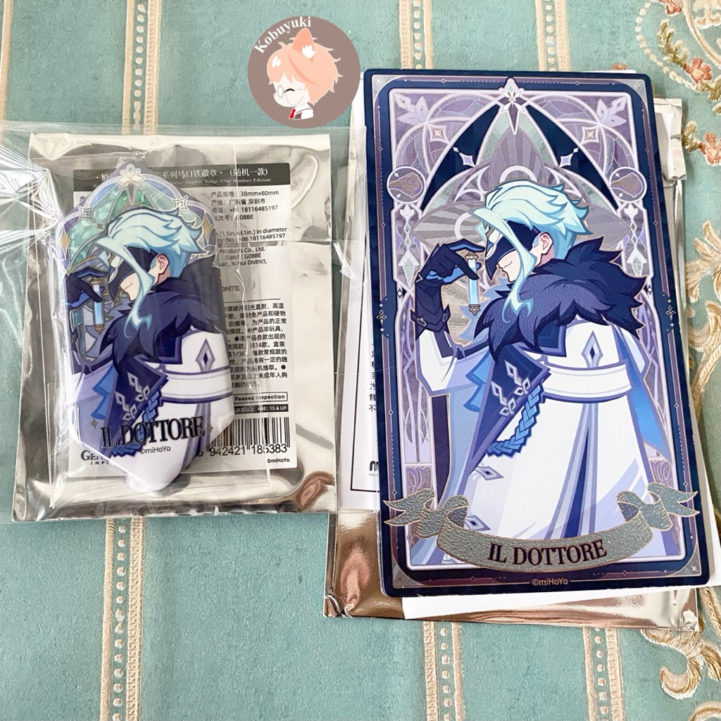 [เลือก] อย่างเป็นทางการ Fatui harbingers Tartaglia Childe การ์ดสะสม ...