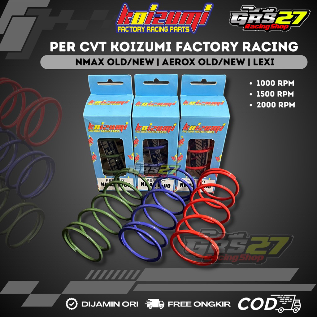 KOIZUMI CVT SPRING NMAX OLD NMAX ใหม่ AEROX OLD AEROX ใหม่ LEXI 1000 ...