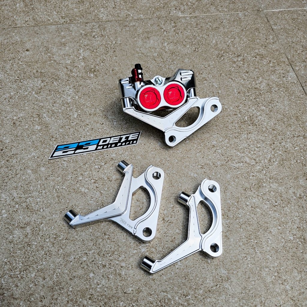 สูตร 4P 4 ลูกสูบ Caliper Bracket 8.1 69 Switch Tracktion ETC PNP Shock ...