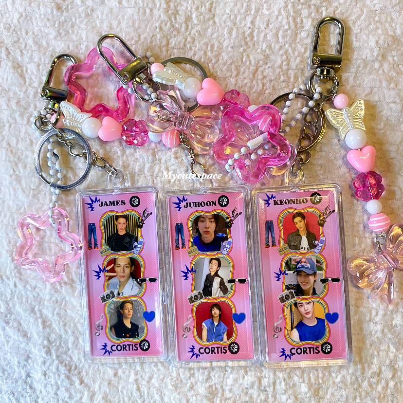 GANTUNGAN CORTIS KEYCHAIN PHOTO STRIP / CORTIS KEYCHAIN / CUSTOM PHOTO ...