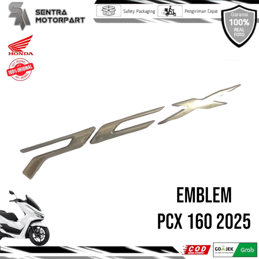 Original pcx 160 gen 2 2025 สติ๊กเกอร์โลโก้นูน Emblem | Shopee Thailand