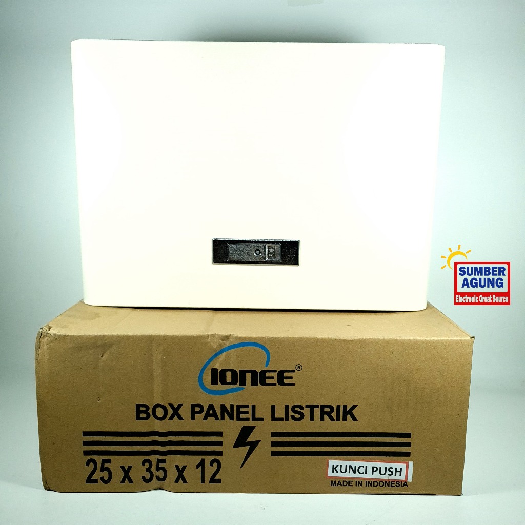 Ionee กล่องแผงไฟฟ้า 25x35x12 ธรรมดากดล็อคคุณภาพแผ่นเหล็กในร่มกลางแจ้ง ...
