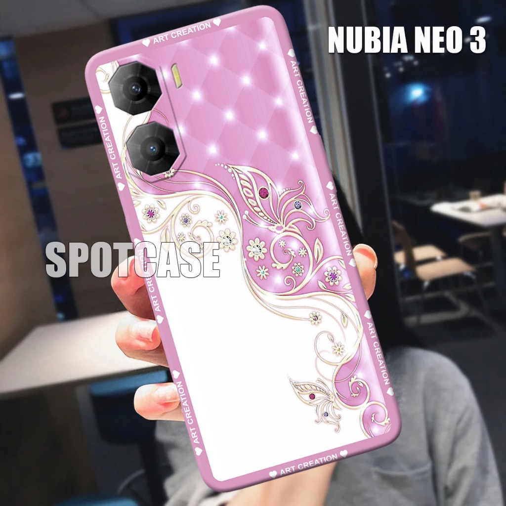 ZTE Nubia Neo 3 Nubia Neo 2 5Gแฟชั่นกรณีSoftcase Mconarปกป้องกล้อง ...