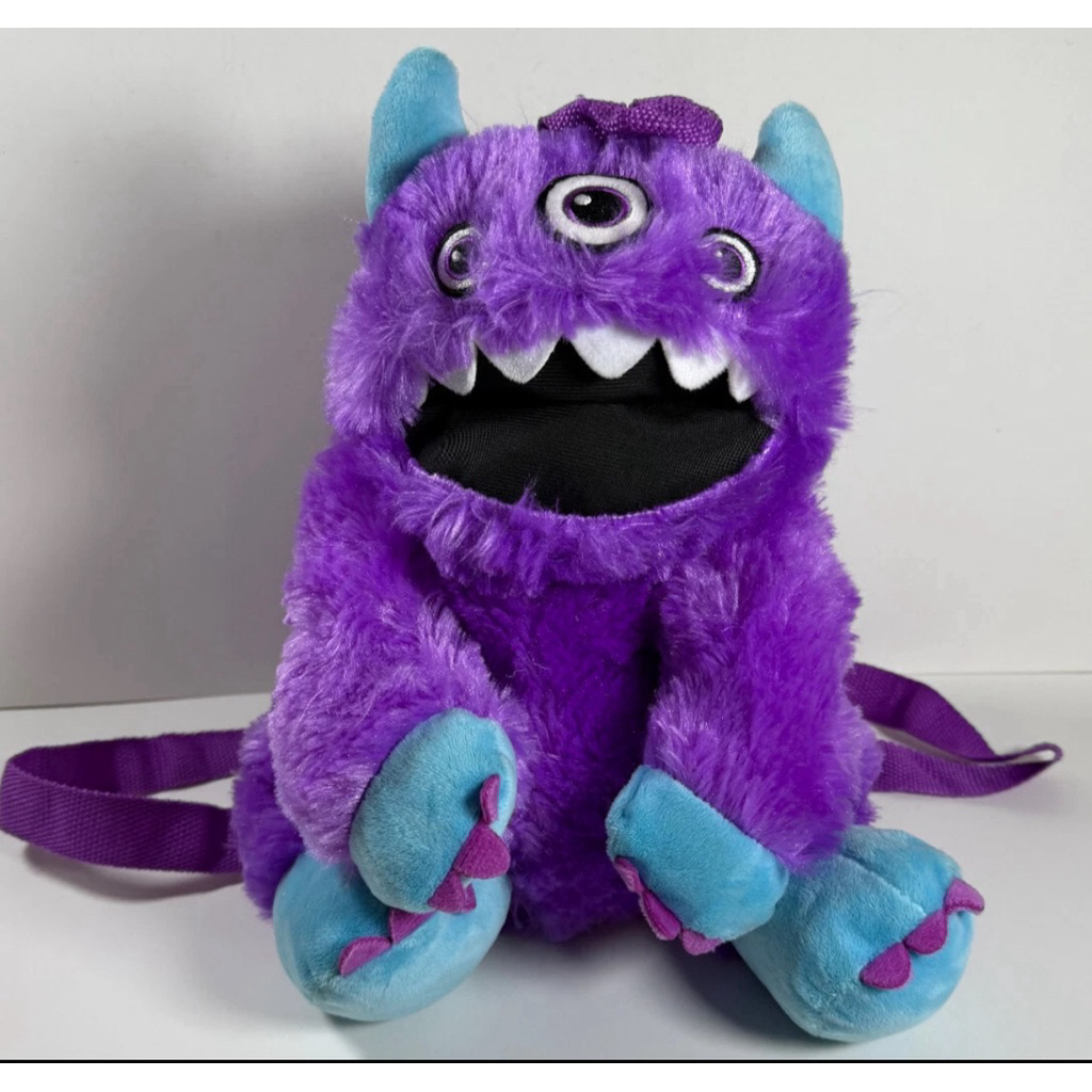 Critter Collection Purple Monster กระเป๋าเป้สะพายหลังกระเป๋าข้ามคืน ...