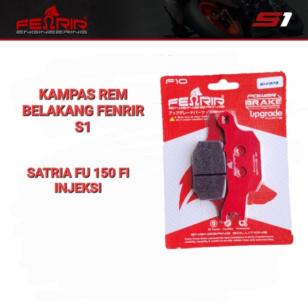 ผ้าเบรคหน้า Dispad Satria Fu Fi Satria FU 150 ฉีด GSX 150 Fenrir Dispad ...