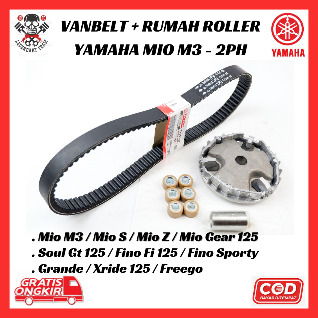 Mio M3 Vanbelt / Yamaha Mio M3 แพ็คเกจซ้าย - Mio S - Mio Z - Soul Gt ...