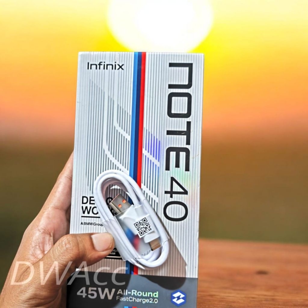 สายชาร์จ infinix 45W 030 Note 40, Note 50, Hot 60 Pro, Note 30, Note ...