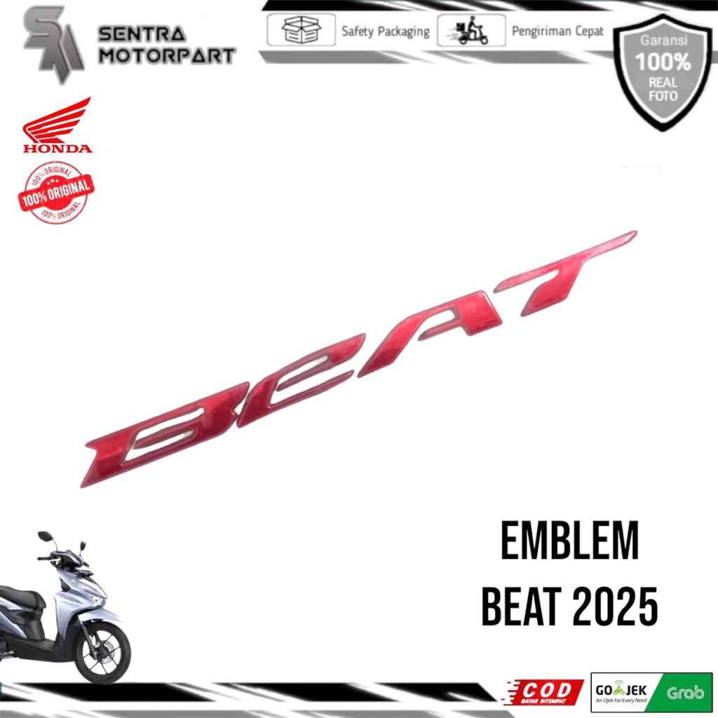 โลโก้นูน สติ๊กเกอร์สัญลักษณ์ beat fi ฉีด led 2024 2025 เดิม | Shopee ...